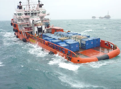 Đội tàu đa năng của Vietsovpetro - Báo Bà Rịa - Vũng Tàu điện tử